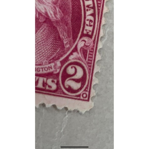 Other | Very Rare George Washington Red 2 Cent Postage Stamp Never Used ...